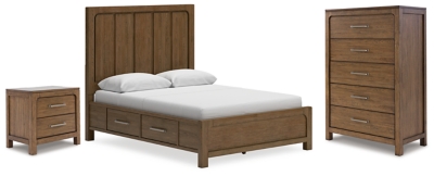 Click here for Cabalynn Queen Panel Bed with Chest and Nightstand... prices