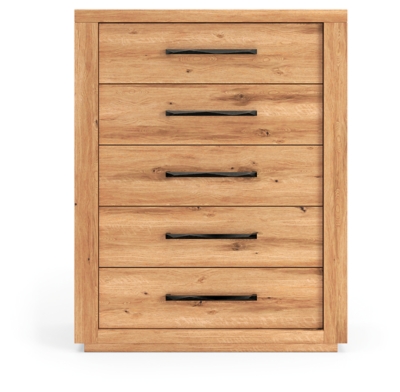 Click here for Bracken 5 Drawer Chest of Drawers  Light Brown prices