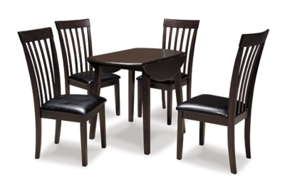 Click here for Hammis Dining Table and 4 Chairs  Dark Brown prices