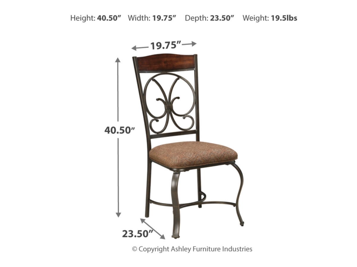Ashley glambrey dining table store