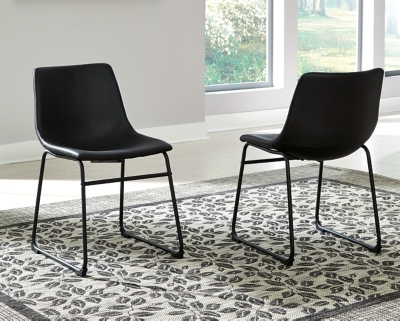 Click here for Centiar Dining Chair with Bucket Seat Leather  Bla... prices