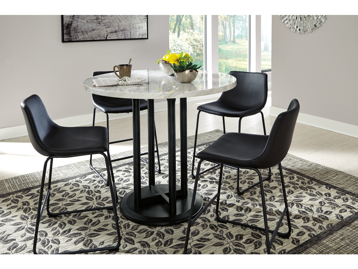 Centiar Round Counter Height Dining Table Ashley