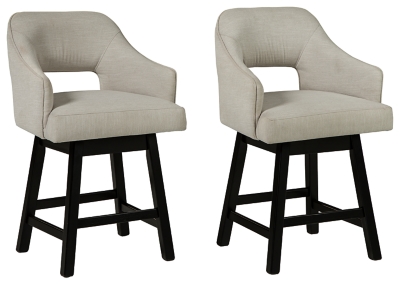Click here for Tallenger 2-Piece Bar Stool  Linen/Brown prices