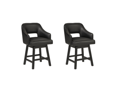 Click here for Tallenger 2-Piece Bar Stool  Black/Dark Brown prices