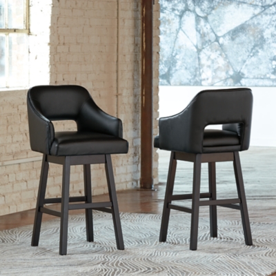 Click here for Tallenger 2-Piece Bar Stool  Black/Dark Brown prices