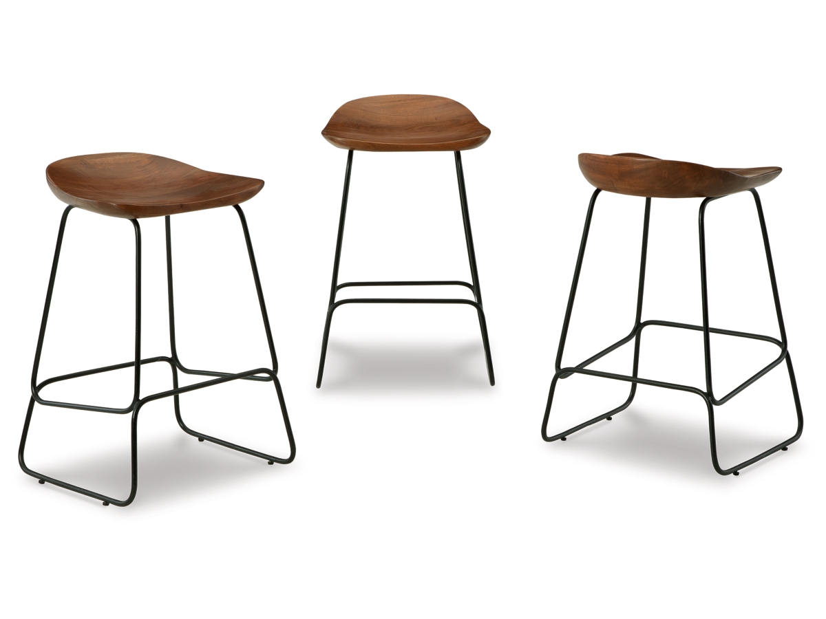 Ashley furniture metal bar stools store