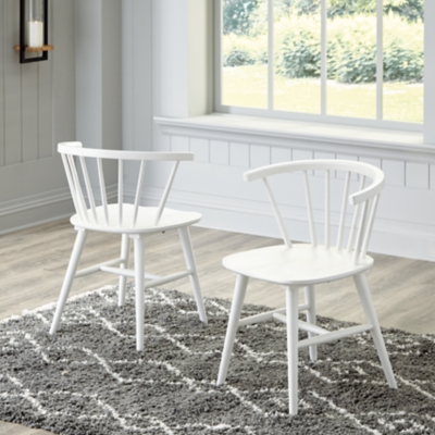 Click here for Grannen Spindle Back Dining Chair  White prices