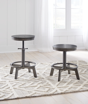 Click here for Torjin Adjustable Counter Height Backless Stool  G... prices