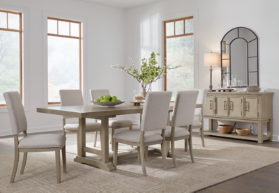Vallardia Dining Table and 6 Chairs | Ashley