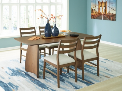 Click here for Urbanton Dining Table and 4 Chairs  Brown prices