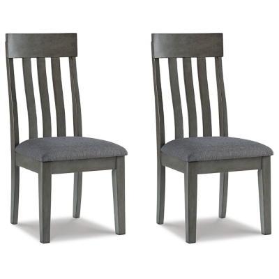 Click here for Hallanden 2-Piece Dining Room Chair  Two-tone Gray prices