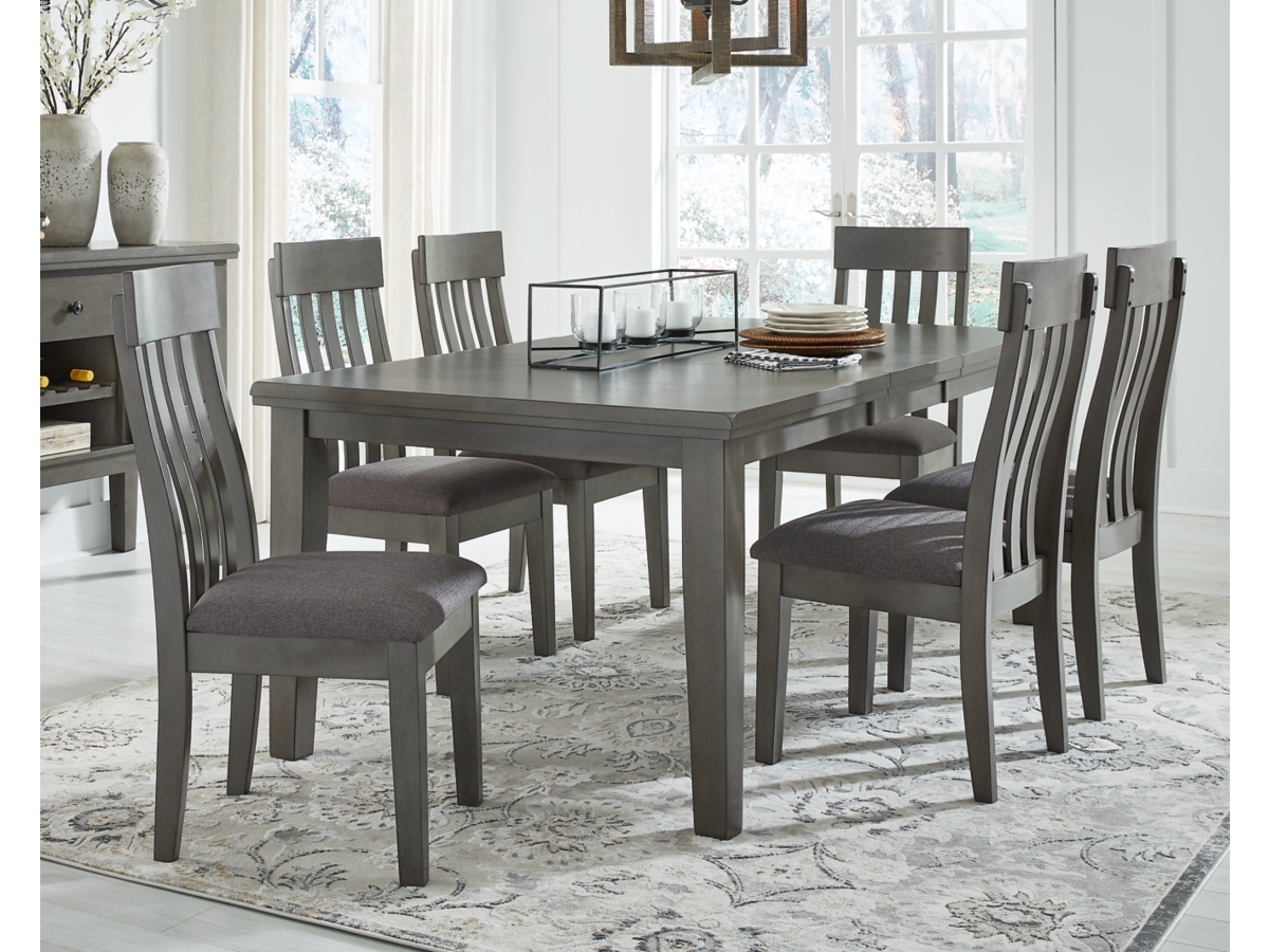 Hallanden Dining Table and 6 Chairs Ashley