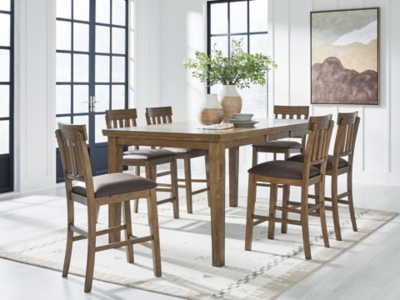 Click here for Broxtyn Counter Height Dining Table and 6 Barstool... prices