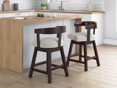 Click here for Haddigan Counter Height Barstool  Dark Brown prices