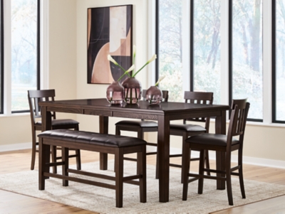Click here for Haddigan Counter Height Dining Table and 4 Barstoo... prices