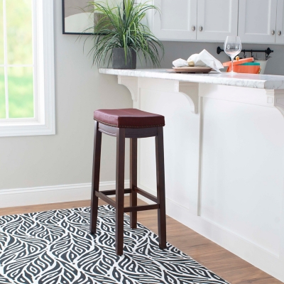 Click here for Claridge Backless Bar Stool  Red prices