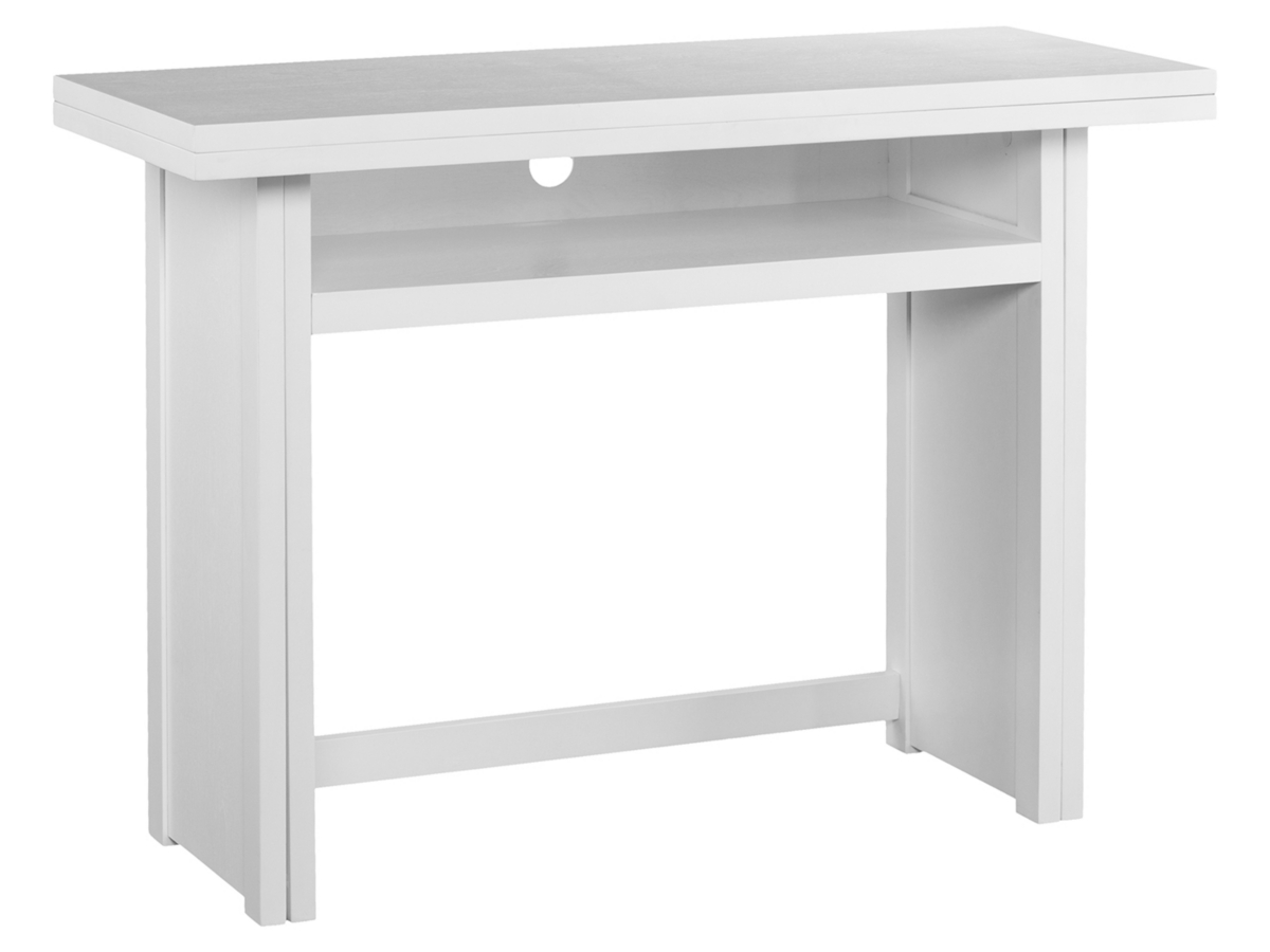 Convertible console to dining table store