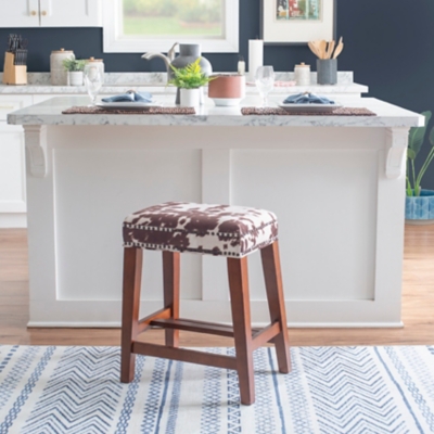 Click here for Monroe Counter Height Bar Stool   Brown/White prices