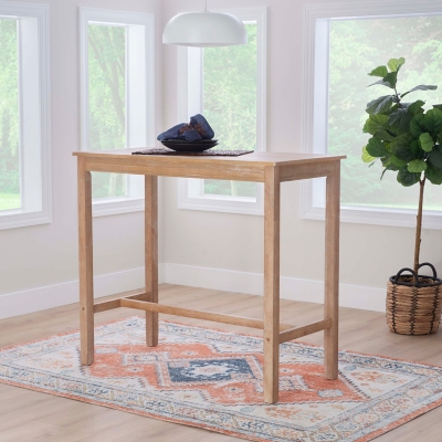 Click here for Claridge Bar Height Pub Table  Natural  Wood prices