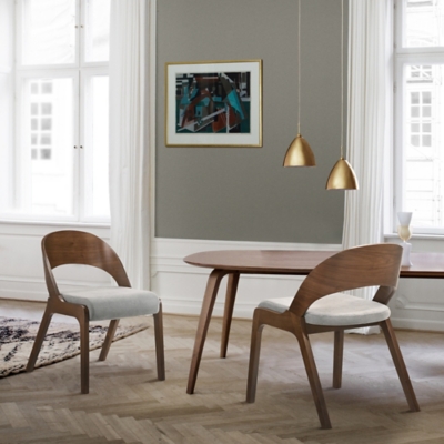 Click here for Polly Dining Chairs (Set of 2)  Gray prices