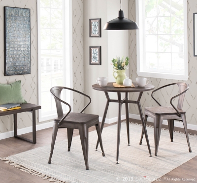 Click here for LumiSource Clara Dinette Table     Brown prices