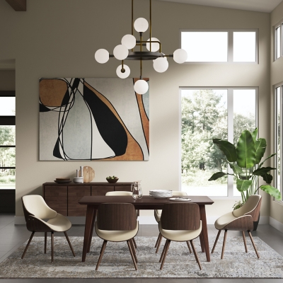 Click here for Simpli Home Malden Dining Chair with Hard Back  Br... prices