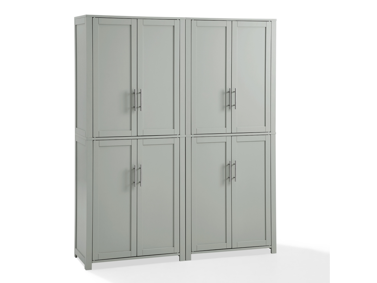 Ashley Furniture Kitchen Pantry Savannah 2Pc Pantry Set | Ashley