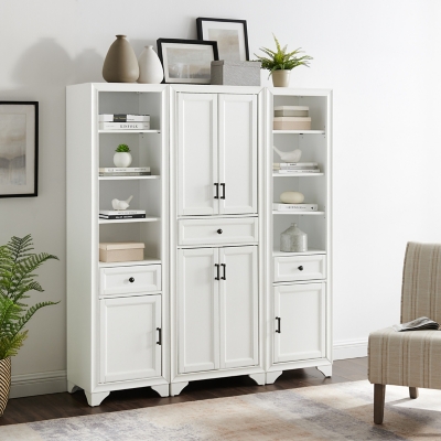 Click here for Tara 3Pc Pantry Set  Distressed White prices