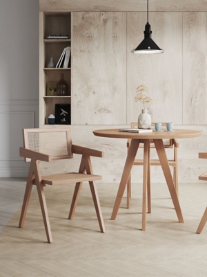 Click here for Hamlet Dining Arm Chair  Natural prices