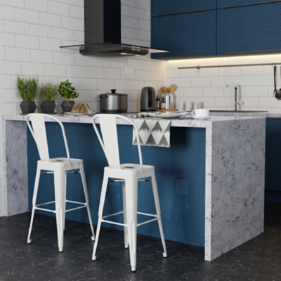 Click here for Simpli Home Fletcher Counter Height Bar Stool (Set... prices