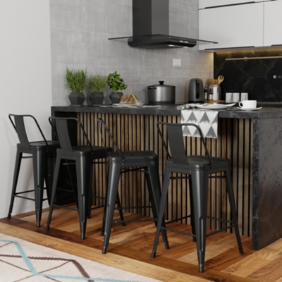 Click here for Simpli Home Rayne Counter Height Bar Stool (Set of... prices
