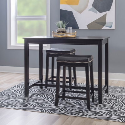 Click here for Linon Claridge Counter Height Dining Table and 2 B... prices