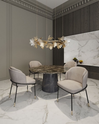 Click here for Manhattan Comfort Flor Upholstered Dining Chair  W... prices