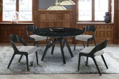 Click here for Polly Dining Chairs (Set of 2)  Gray/Black prices