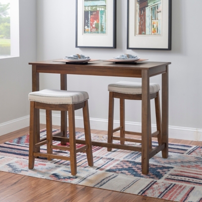 Click here for Linon Claridge Counter Height Dining Table and 2 B... prices
