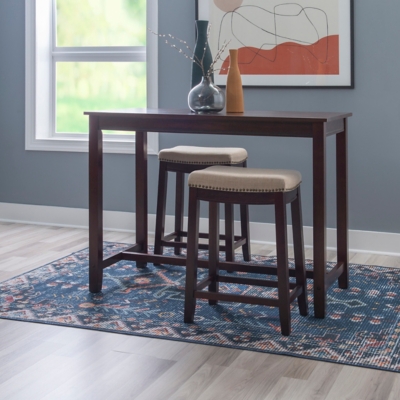 Click here for Linon Claridge Counter Height Dining Table and 2 B... prices
