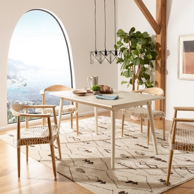 Click here for Safavieh Tia Dining Table  Antique White prices