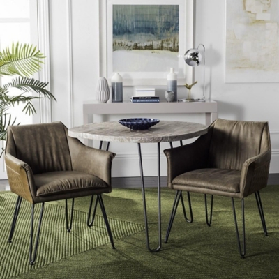 Click here for Safavieh Esme Dining Chair (Set of 2)  Brown prices