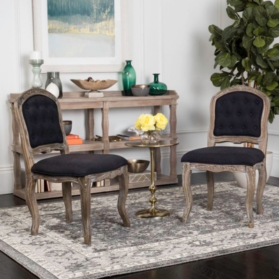Click here for Safavieh Eloise French Leg Dining Chair (Set of 2)... prices