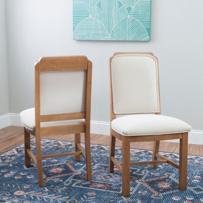 Click here for Linon Quint Side Chairs (Set of 2)  Brown prices
