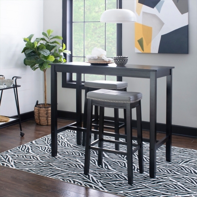 Click here for Linon Claridge Bar Height Dining Table and 2 Bar S... prices