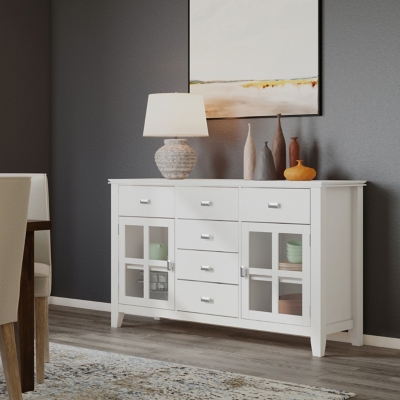 Click here for Simpli Home Artisan Sideboard Buffet Credenza  Whi... prices