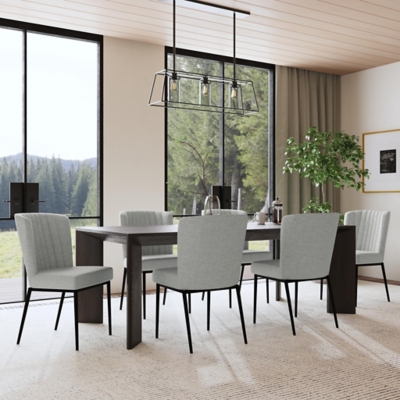 Click here for Kinfine USA Inc. HomePop Channel Back Dining Chair... prices