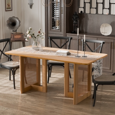Click here for Neutypechic Ambience Rectangular Dining Table  Oak prices