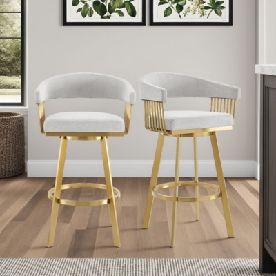 Click here for Chelsea Swivel Counter Height Bar Stool  Silver prices