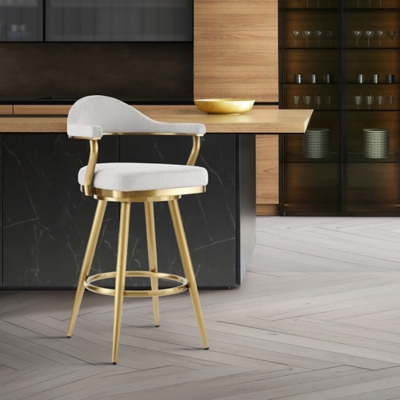 Click here for Justin Swivel Counter Height Bar Stool  Silver prices