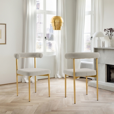 Click here for Shannon Dining Chair (Set of 2)  Taupe prices