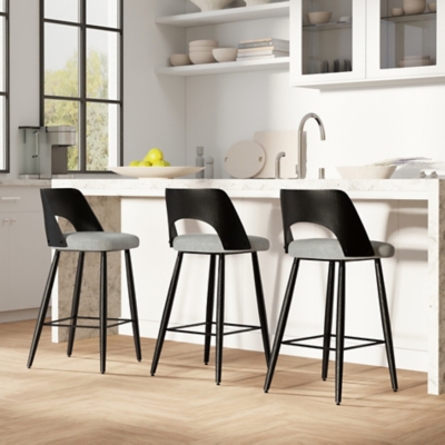 Click here for Simpli Home Callie Counter Height Bar Stool (Set o... prices