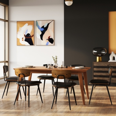 Click here for Simpli Home Mavis Dining Chair ( Set of 2 )  Black prices