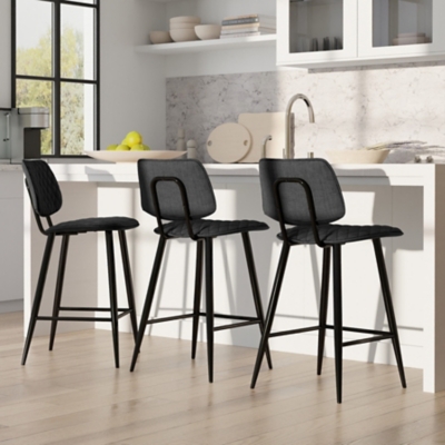 Click here for Simpli Home Raya Counter Height Bar Stool (Set of... prices